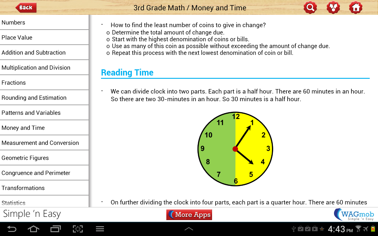 3rd Grade Math - App on Amazon Appstore