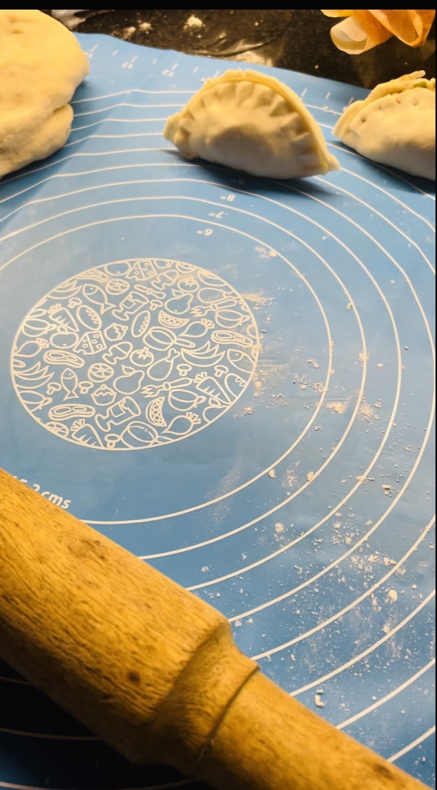 Buy Carrot - Silicone Baking Mat Silicone Chapati Atta Kneading Mat Non ...