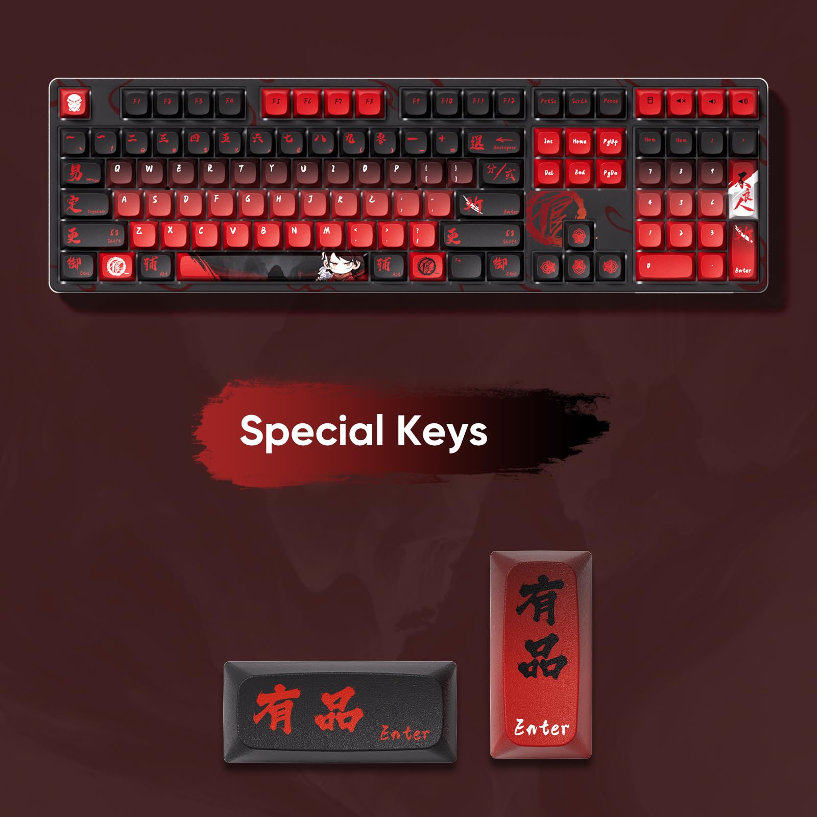 Snapklik.com : Akko Wireless Gaming Keyboard The Degenerate 5108B Plus ...