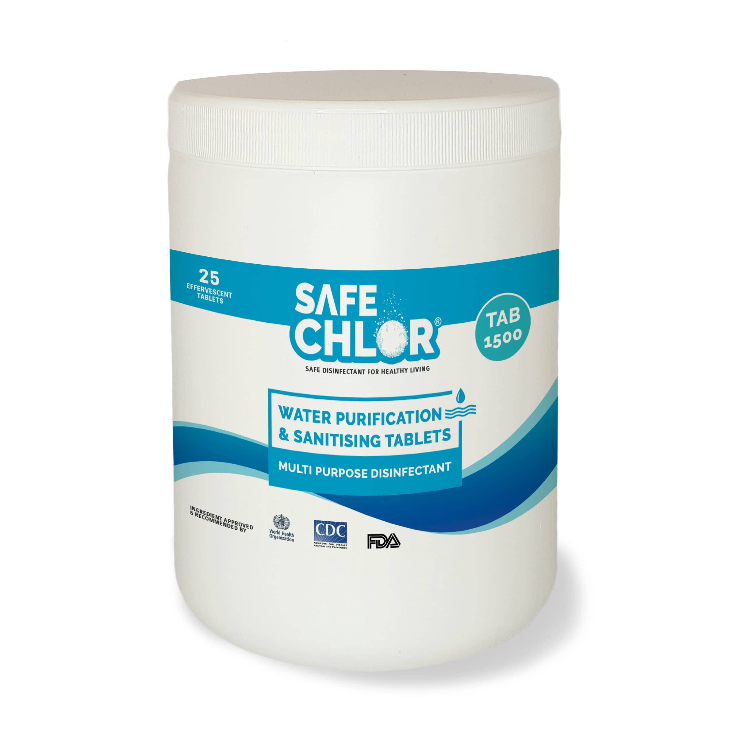 Buy Safe Chlor Tab 1500 | Chlorine s for Water Tank of 1500 Ltrs ...