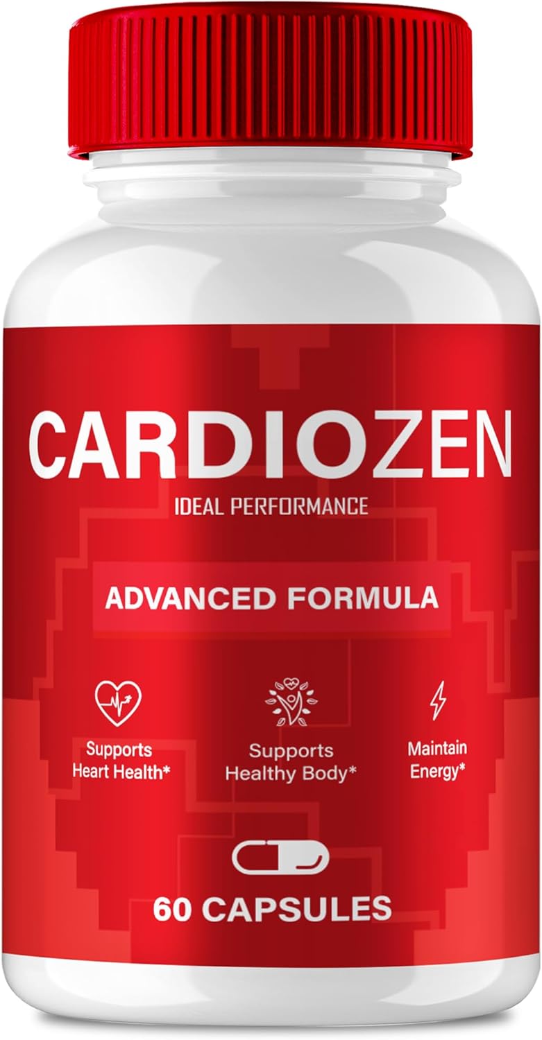 Amazon.com: Cardiozen Capsules, Official Cardiozen Advanced Blood ...