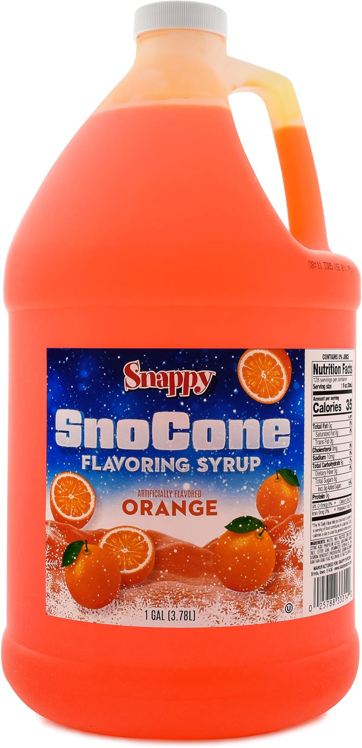 Amazon.com: Sno-Treat Flavors 1 gal. Cherry Snow Cone Syrup, Each ...
