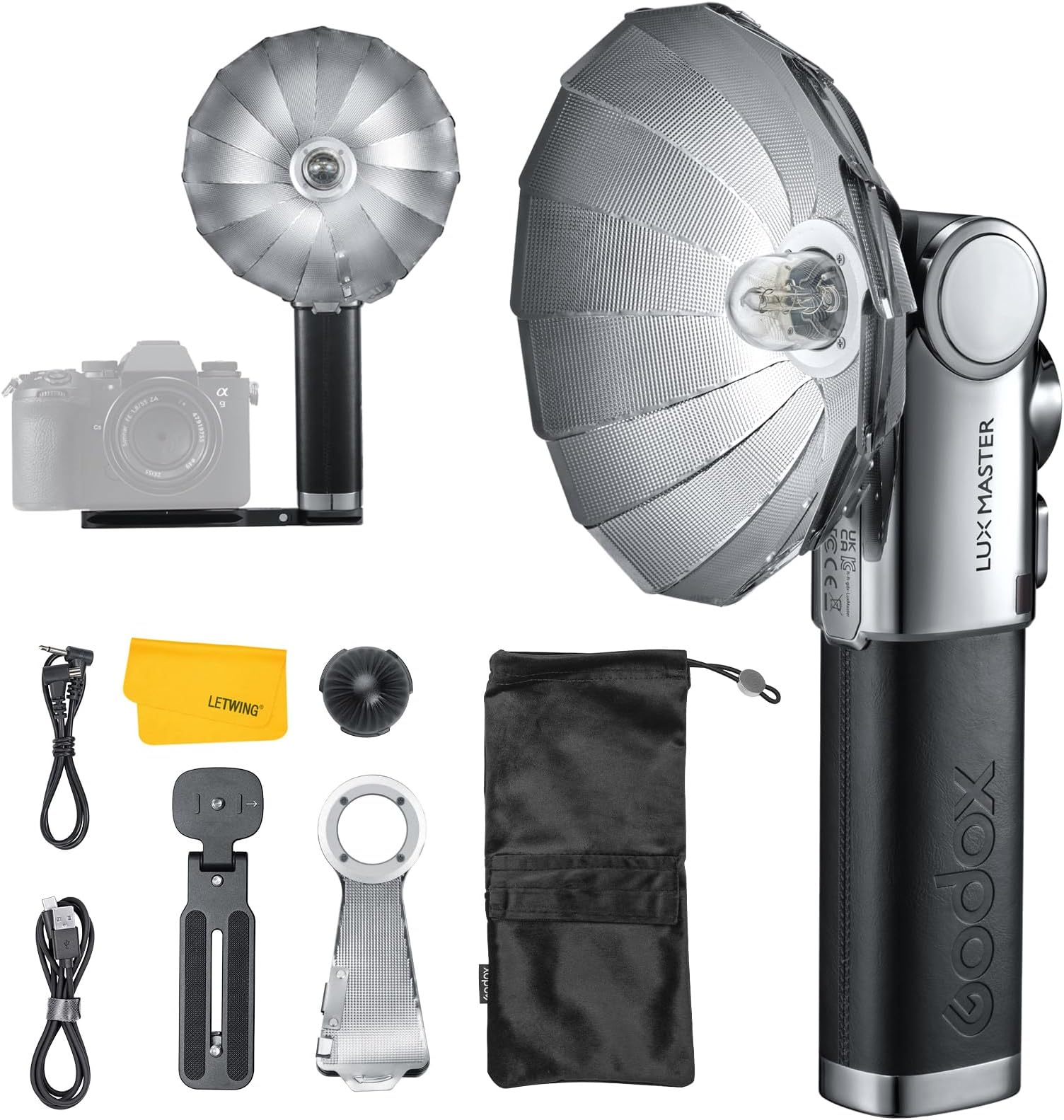 Amazon.com : GODOX Lux Master Retro Camera Flash, 2.4G HSS TTL Retro ...