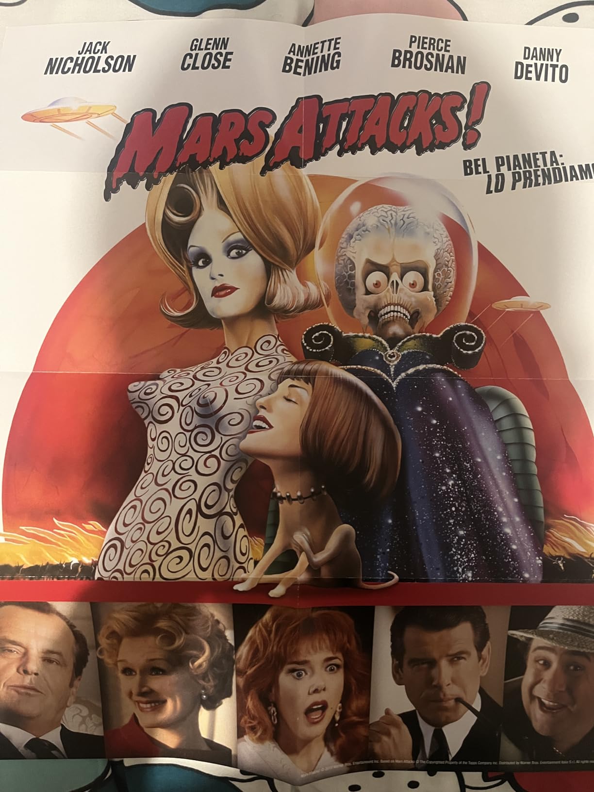 Mars Attacks! [Francia] [Blu-ray]: Amazon.es: Jack Nicholson, Glenn ...