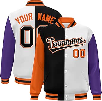 Custom Men’s Fashion Varsity Jacket Casual Letterman Baseball Bomer ...