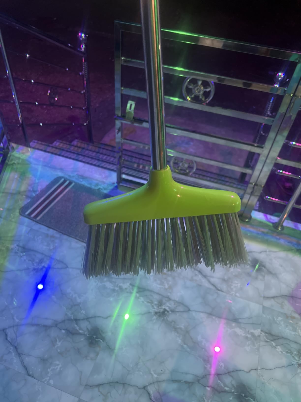 Revolution Studio Broom and Dustpan Set Rotating Head, Windproof Dust ...