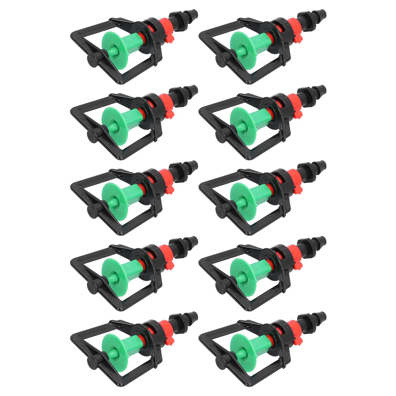 Amazon.com : 10Pcs Drip Irrigation Spray Heads, 360° Micro Rotary ...