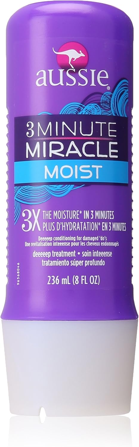 Aussie 3 Minute Miracle Moist Deeeeep Conditioner 8 Fl Oz : Amazon.co ...