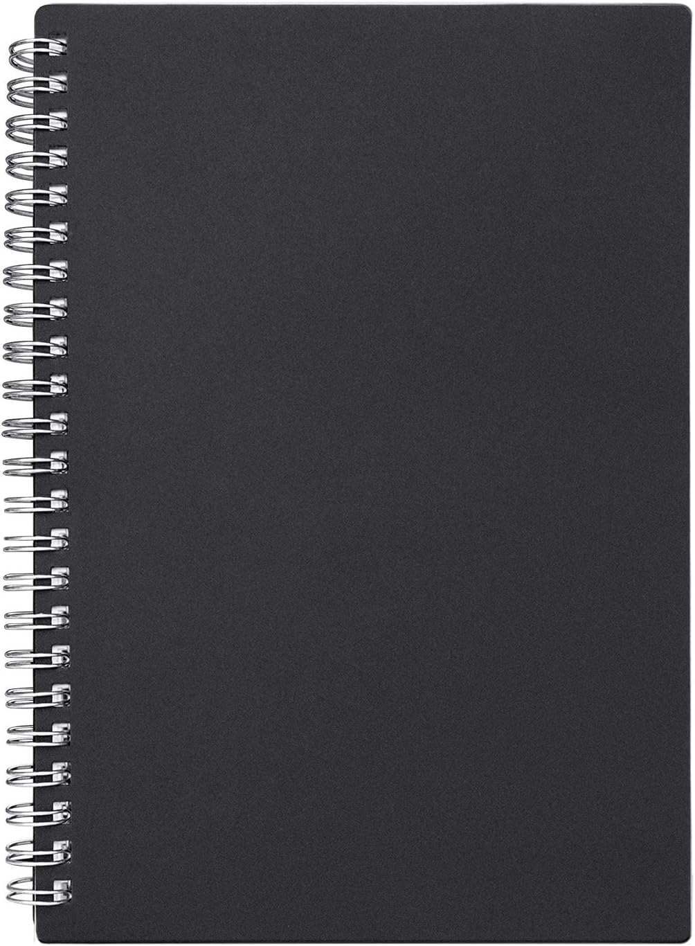 Amazon.com : Spiral Notebooks, Ruled Notebooks, Thick Paper, 60 Sheets ...