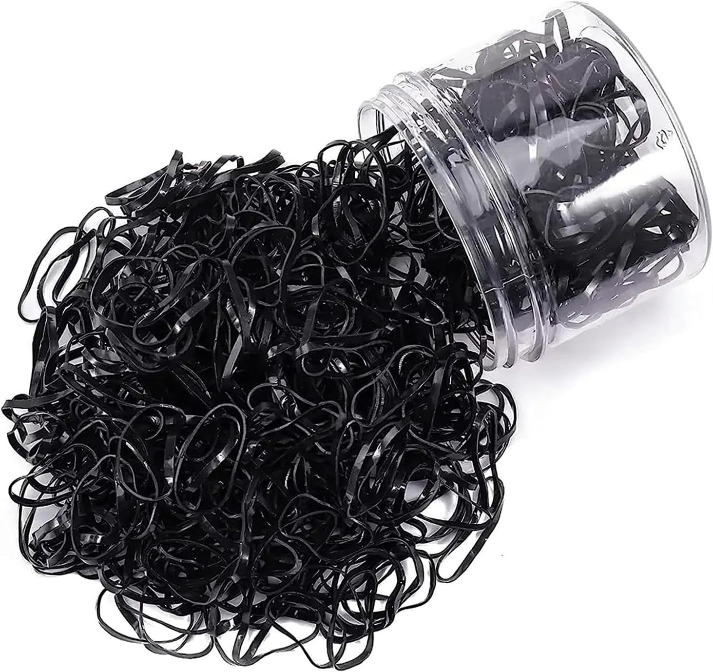 Amazon.com : OIG Brands 1500 Pcs Mini Ponytail Holders | No Damage ...