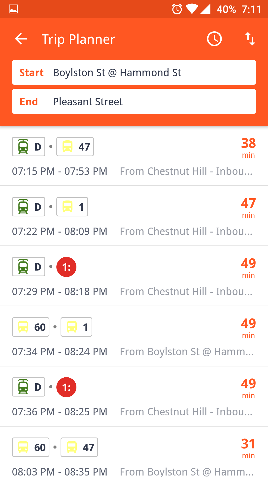 Boston Transit: MBTA Tracker - App on Amazon Appstore