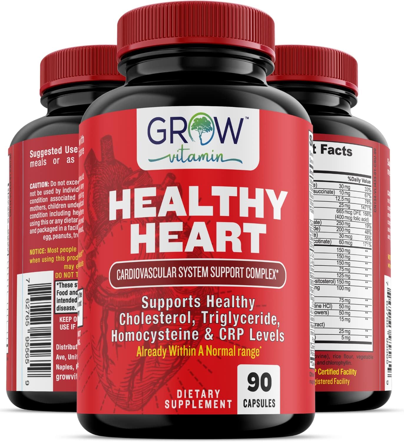 Amazon.com: NutraPro Healthy Heart - Heart Health Supplements. Artery ...