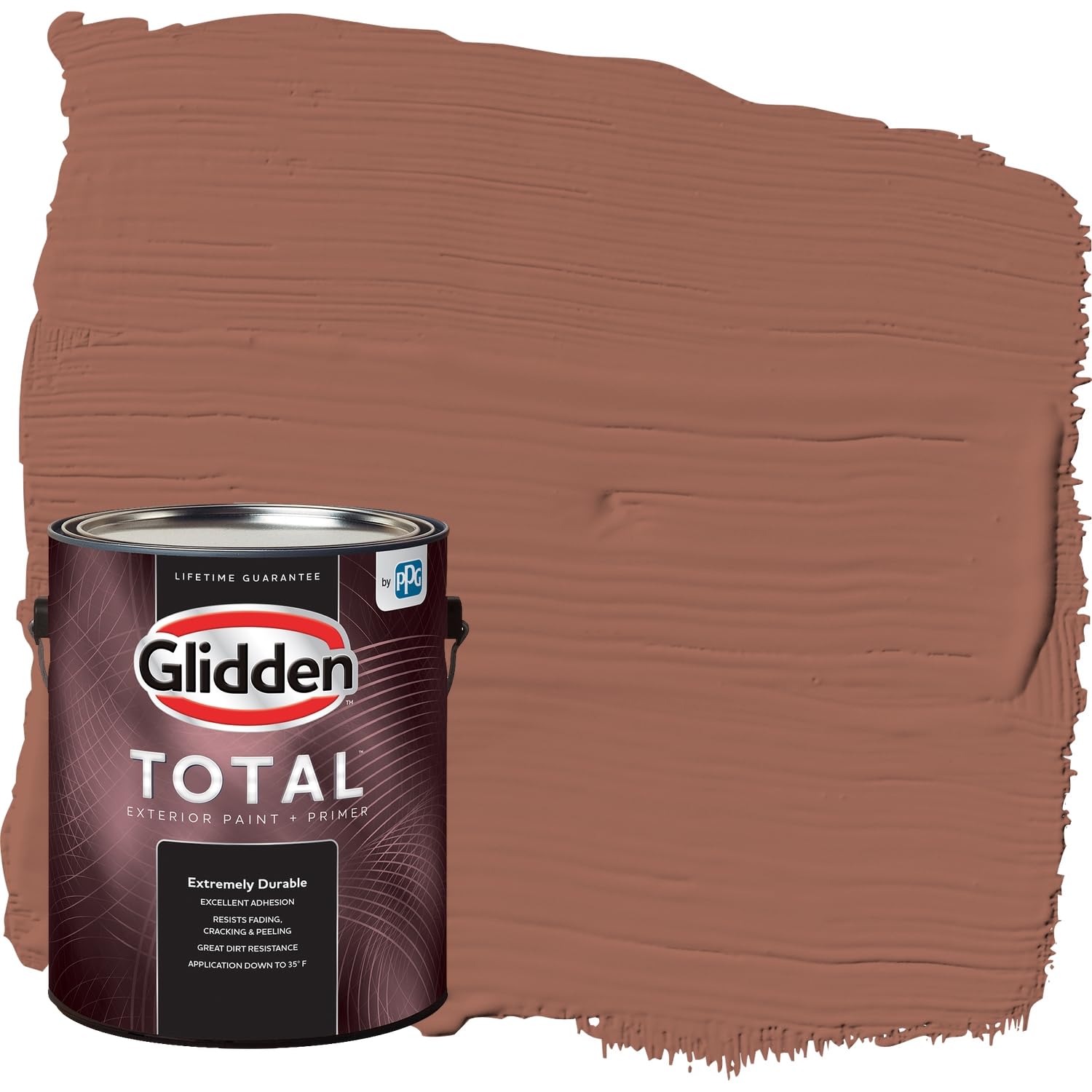 Glidden Total Exterior Paint & Primer All-in-One, Apple Brown Betty ...