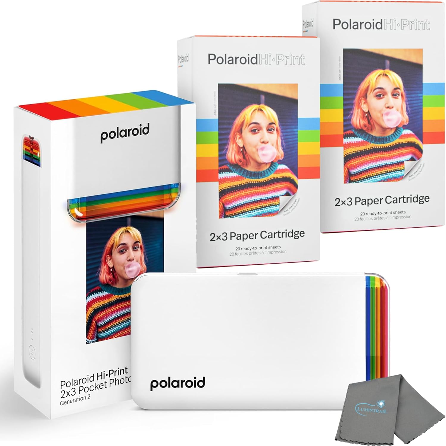 Polaroid Hi Print + 40 Photo Bundle, 2nd Generation Philippines | Ubuy