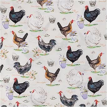 Amazon.com: Paisley-Print-Fabric (Roosters, 2 Yards) : Arts, Crafts ...