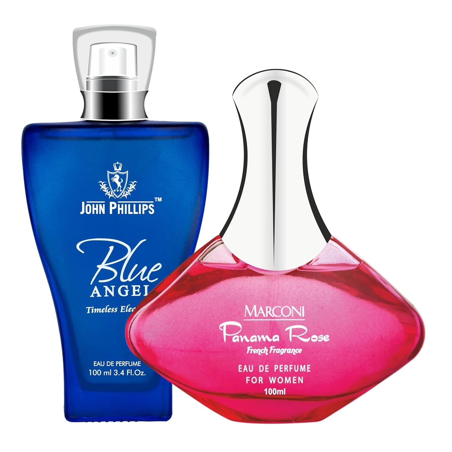 Buy John Phillips Men & Women BLUE ANGEL & Panama Rose | Long Lasting ...