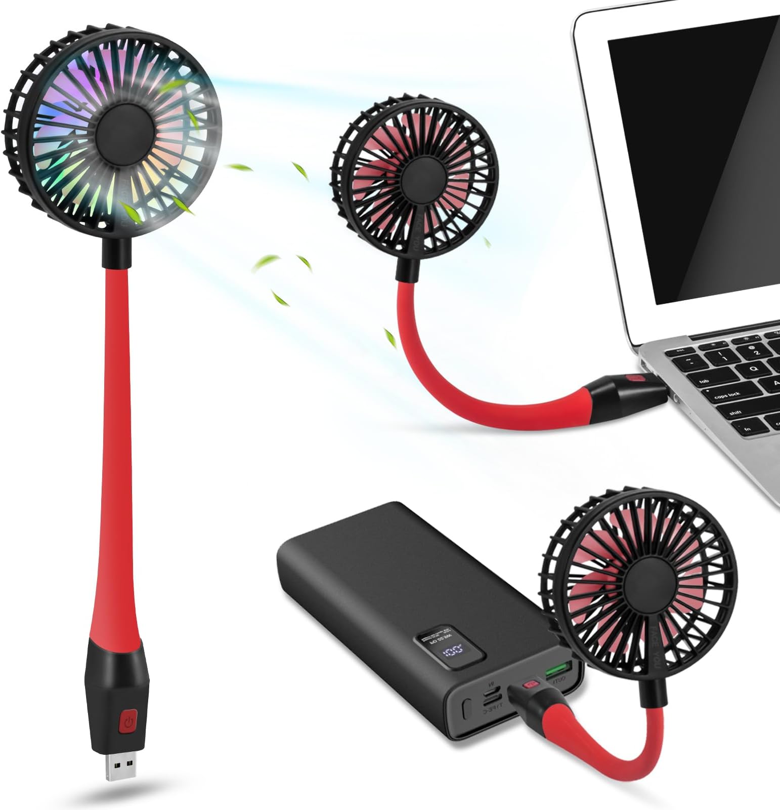 Amazon.com: ARCTIC Breeze Mobile - Mini USB Desktop Fan with Flexible ...