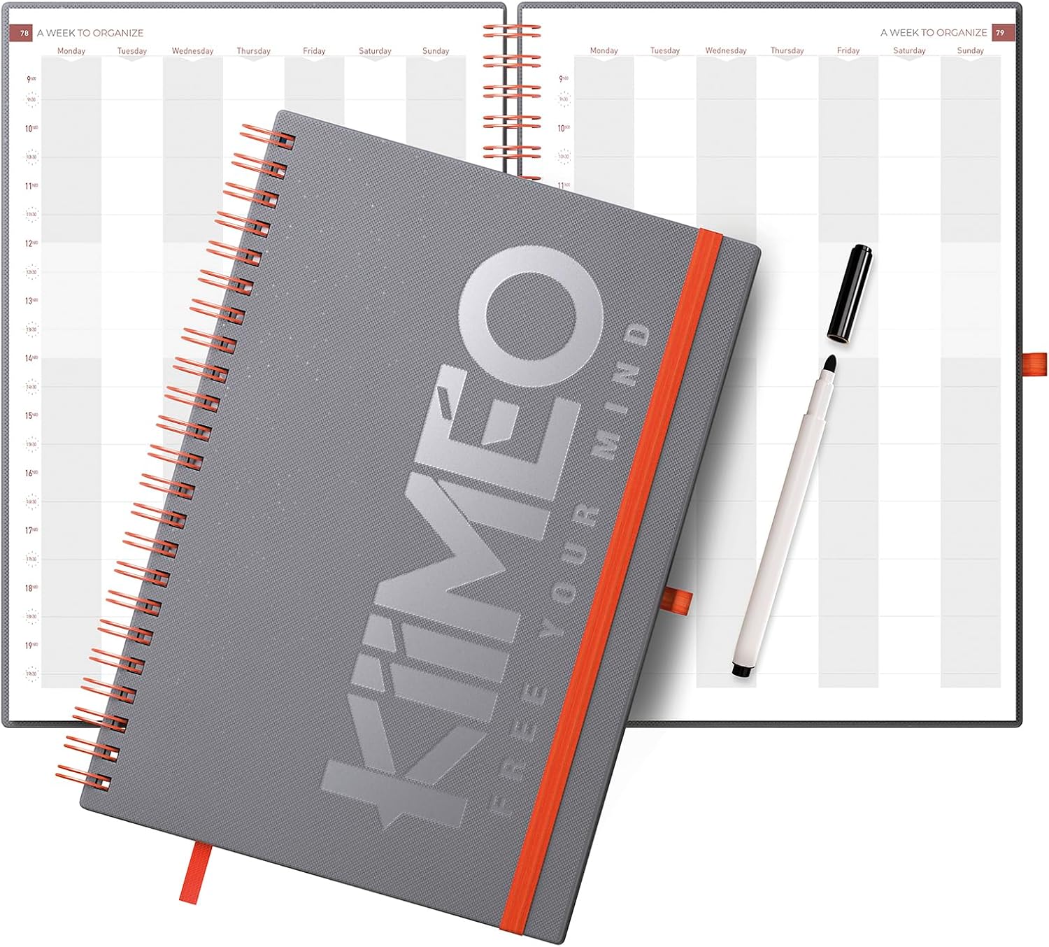Amazon.com : KIIMEO Business Notebook for Work - The First Professional ...