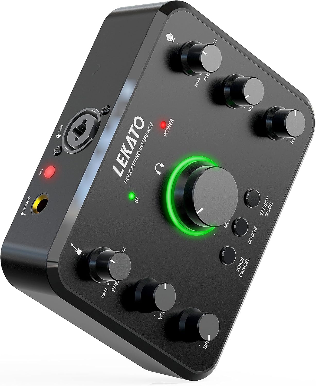 Amazon.com: Bluetooth Audio Mixer, Rechargeable USB Audio Interface ...