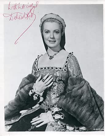 Deborah Kerr (+) BRITISH ACTRESS OSCAR autograph, signed vintage photo ...