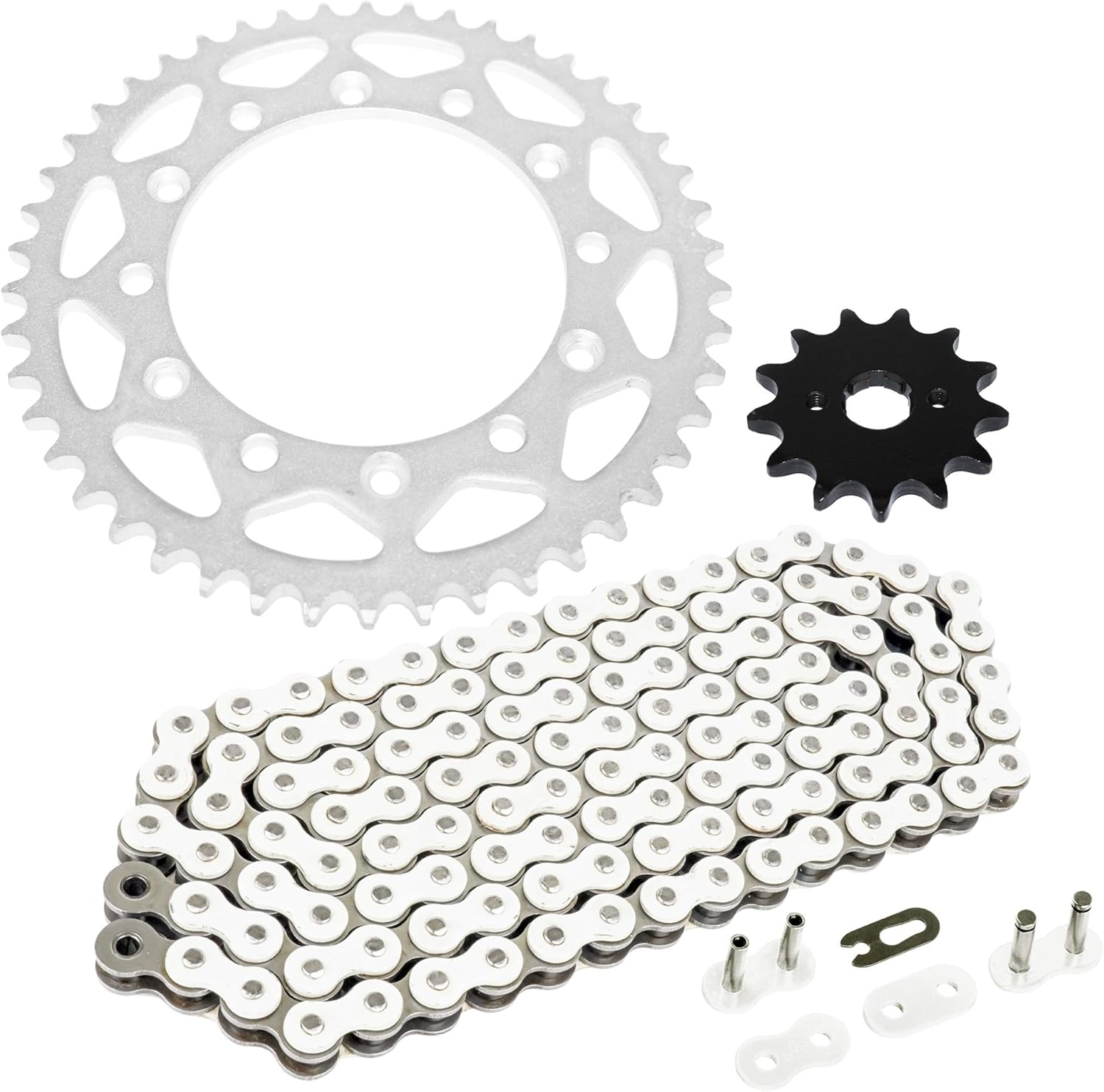Amazon.com: Caltric Drive Chain with Front Rear Sprockets Kit ...