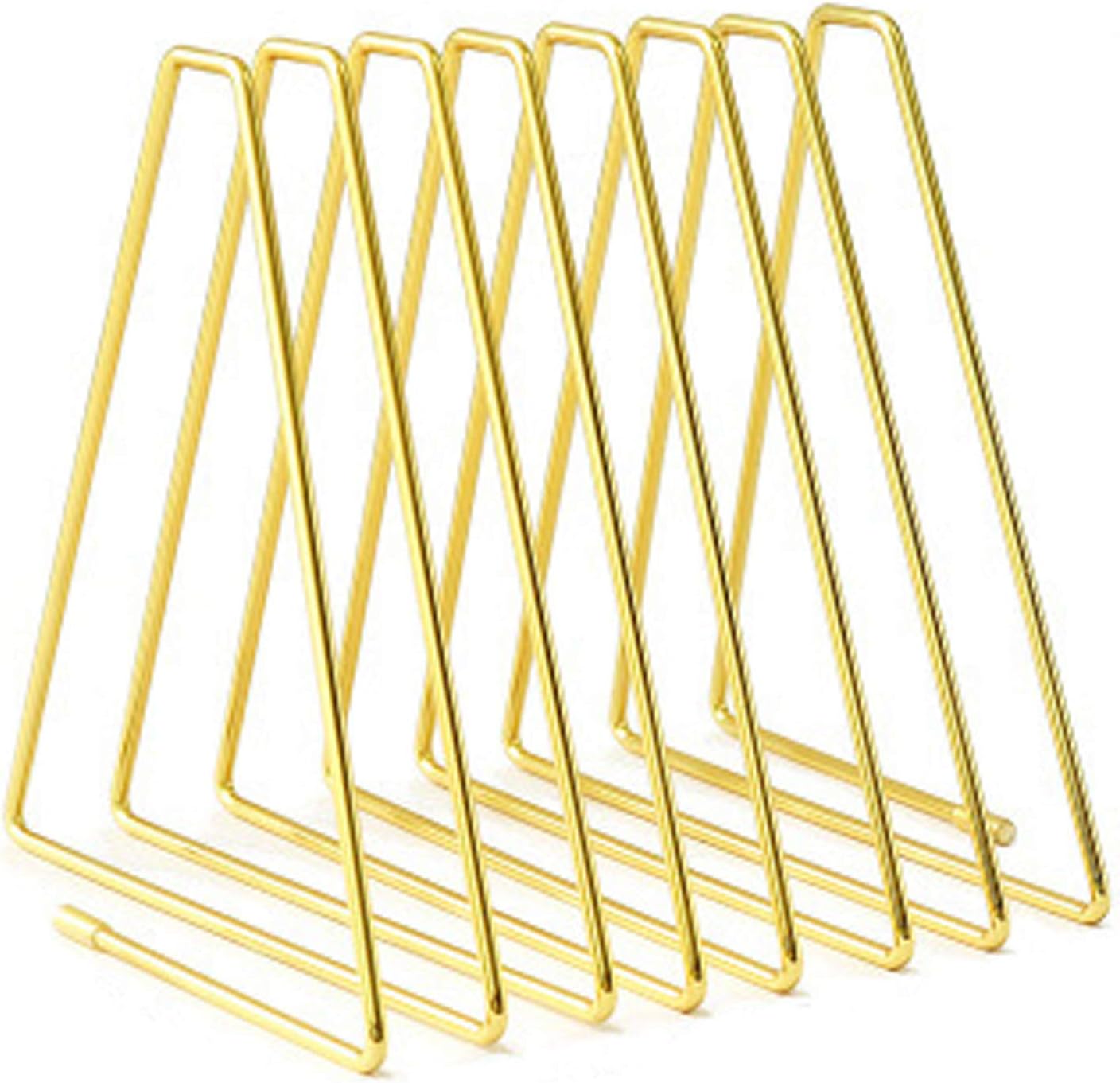 Amazon.com : Kosiz 2 Sets Wire File Organizer for Desk 9 Slots Metal ...