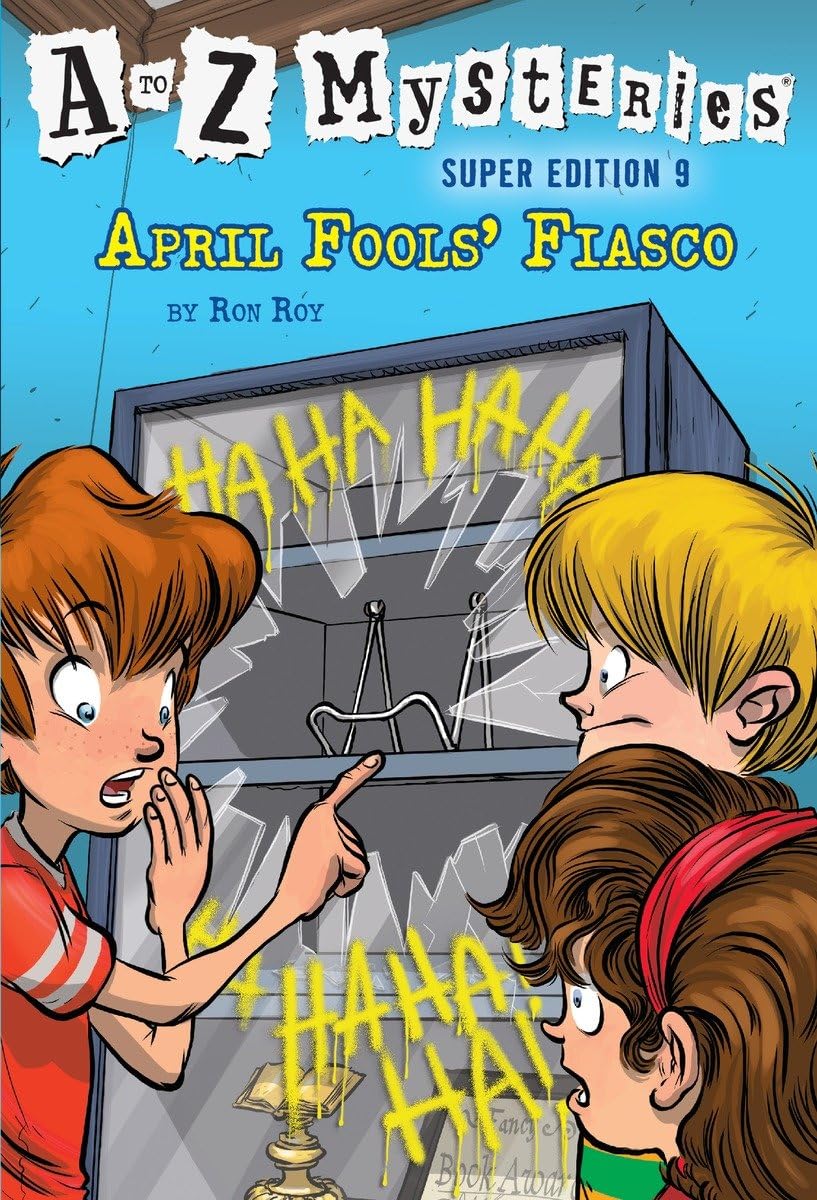 Amazon.com: A to Z Mysteries Super Edition #9: April Fools' Fiasco ...