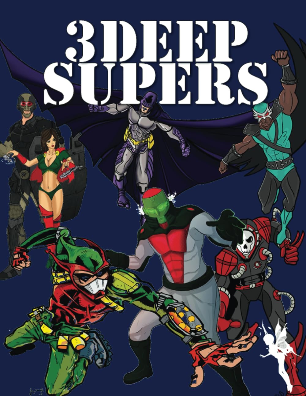 Amazon.com: 3Deep Supers (3Deep Roleplaying Game): 9798863173054: Rudin ...