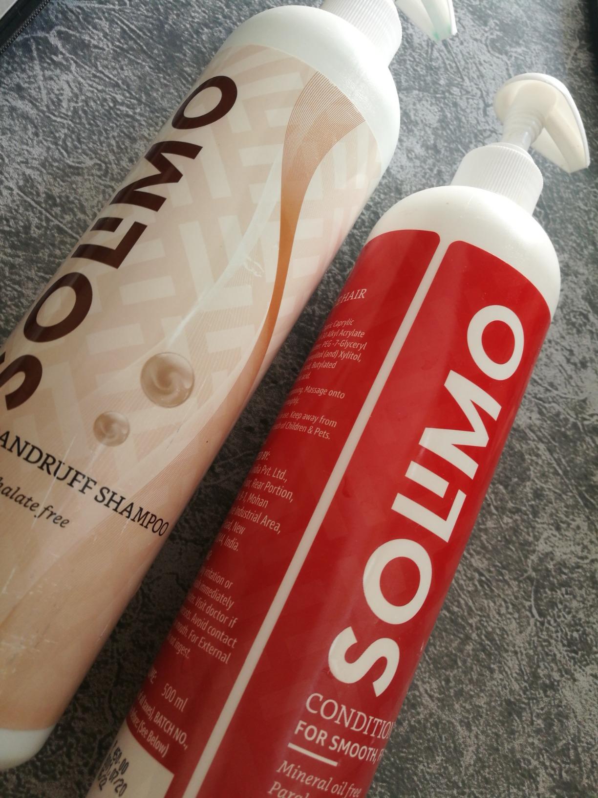 Buy Amazon Brand - Solimo Anti-Dandruff Paraben-Free Shampoo, 500 ml ...