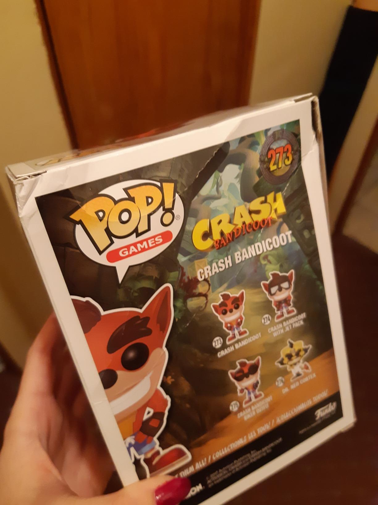 Funko Pop Games Crash Bandicoot Collectible Figure, Figures - Amazon Canada