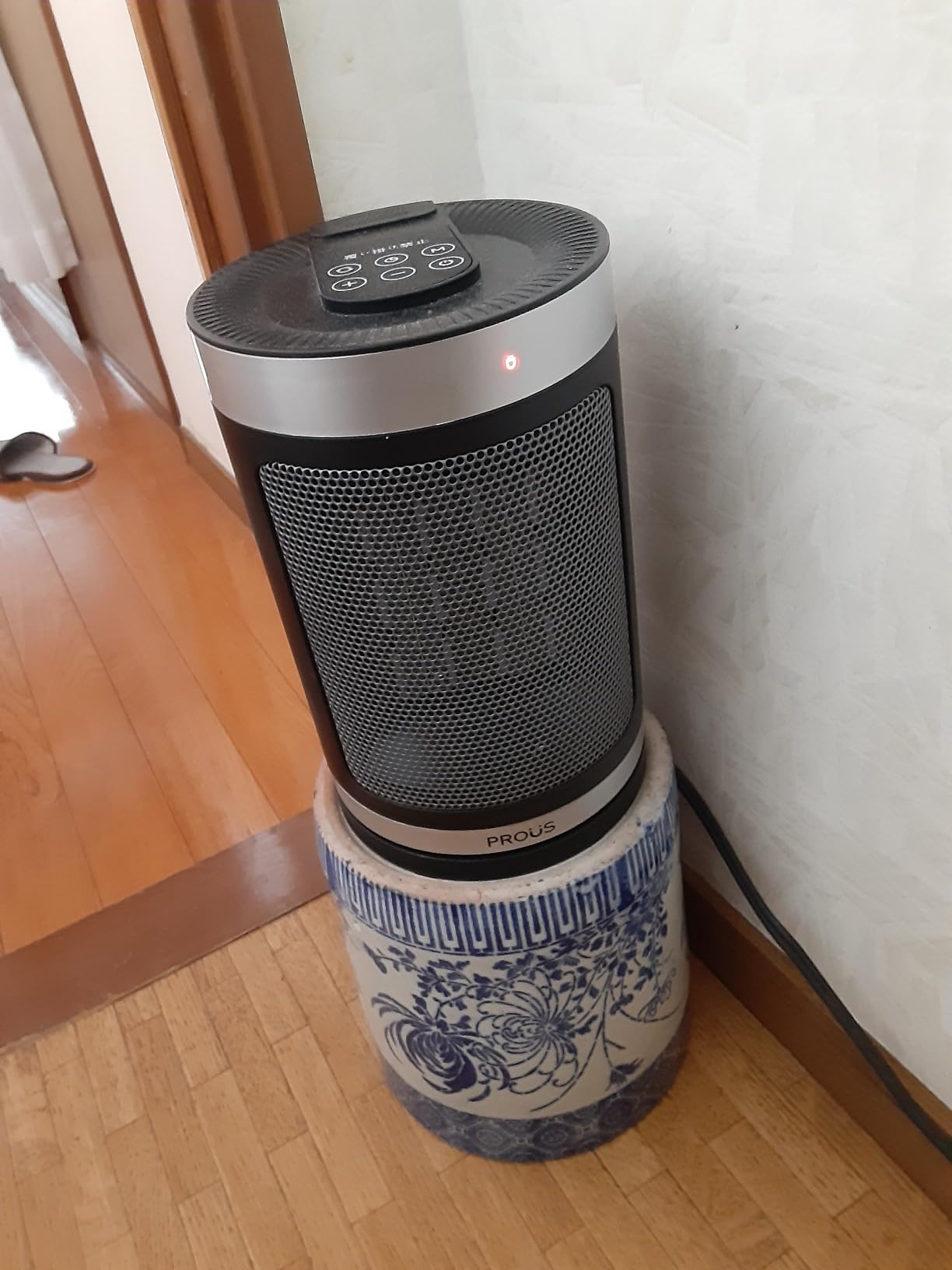 Amazon | PROUS ヒーター セラミックヒーター ファンヒーター 電気 2022冬新型 1500W 小型 電気ストーブ 電気ヒーター ...