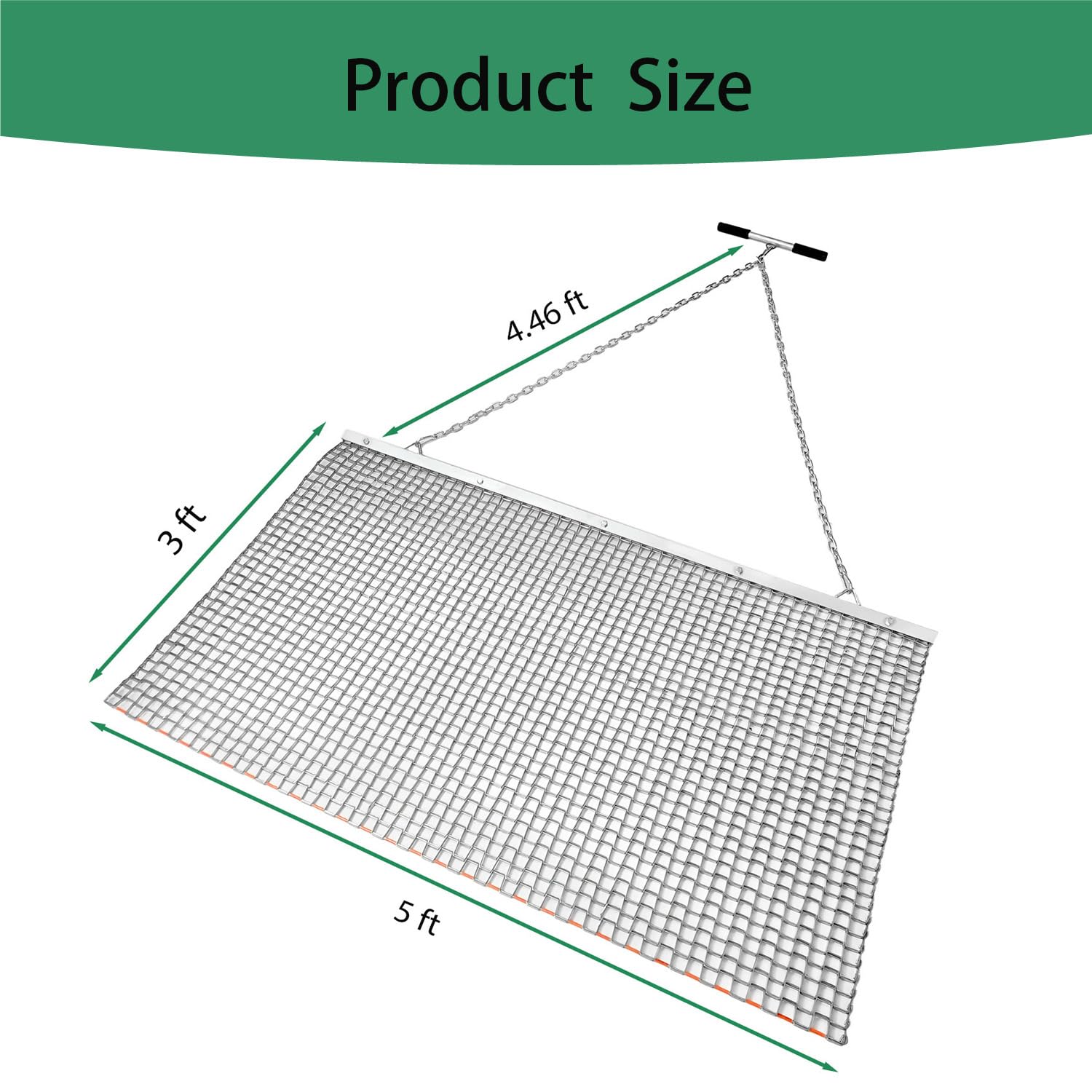 Snapklik.com : 5 X 3 FT Heavy Duty Durable Drag Mat ATV/UTV And ...