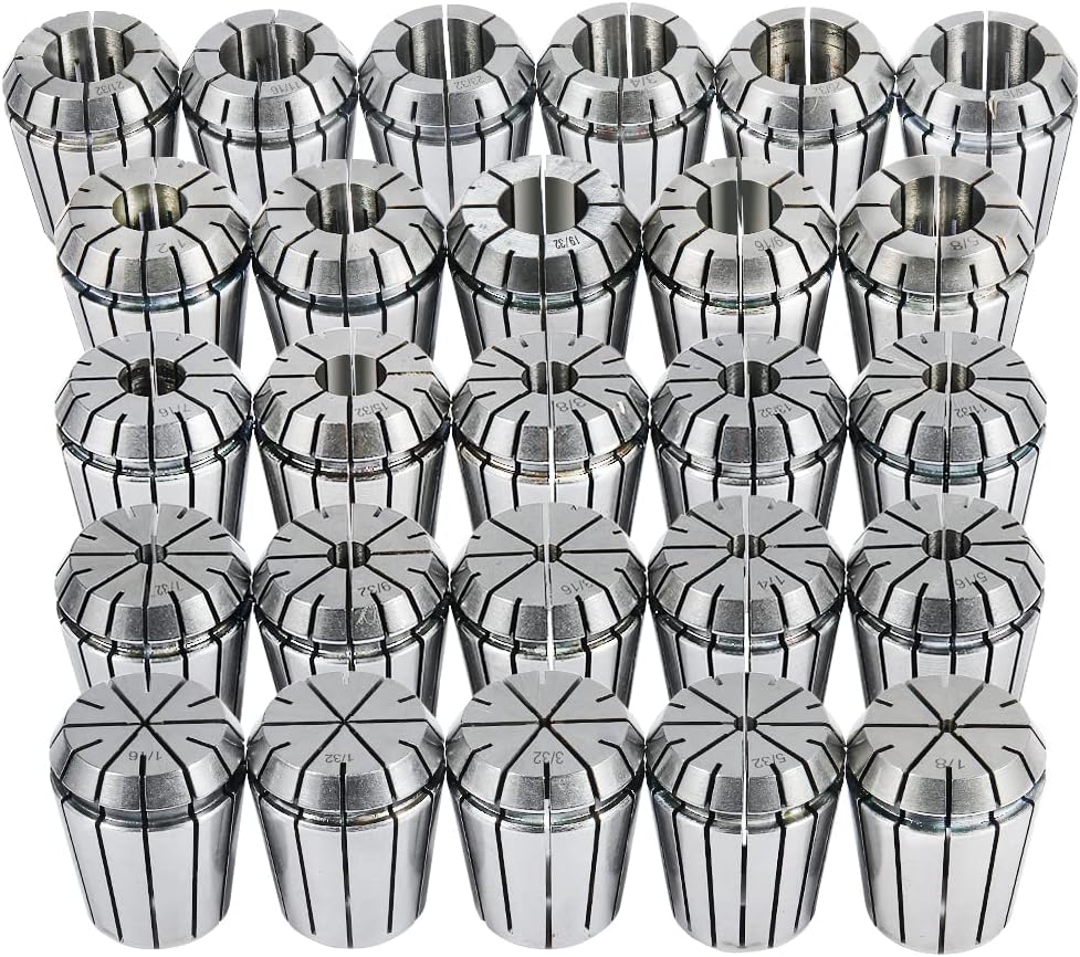 Er32 18Pc Metric Collet Set And Chuck 2 Morse Taper 9Pc Er32 Spring ...