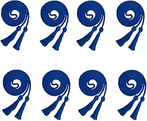 Amazon.com: Cords for Graduation 2025 Honor Cords Bulk 8PCS Grad Rope ...