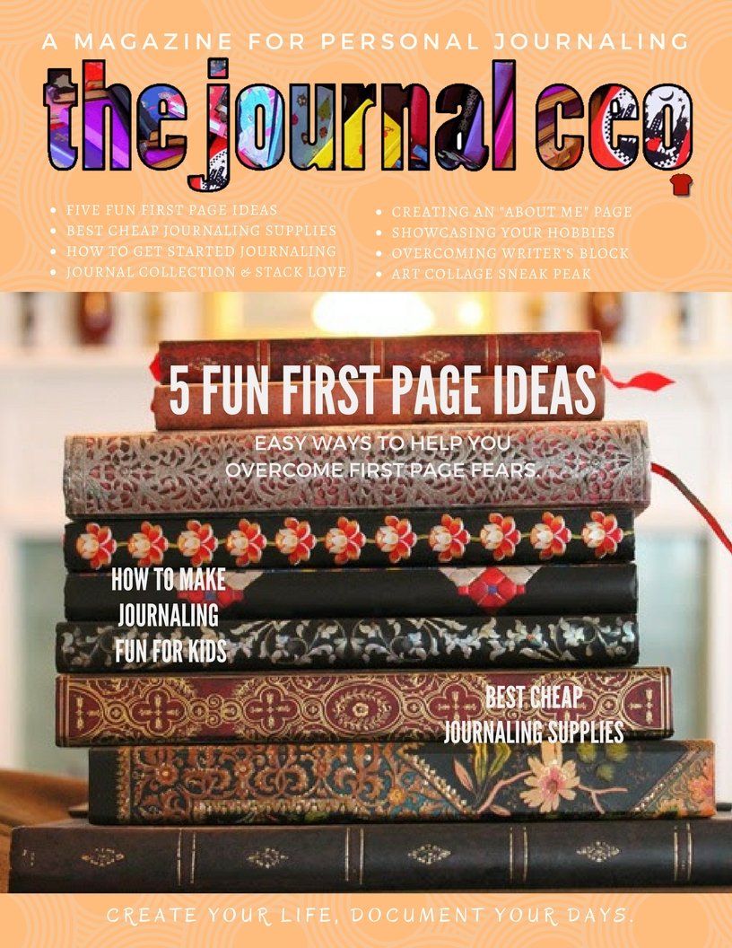 The Journal CEO Magazine: A Personal Journaling Magazine - Kindle ...