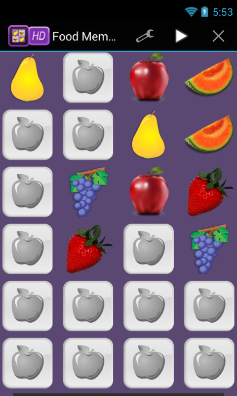 Food Memory Game - App on the Amazon Appstore
