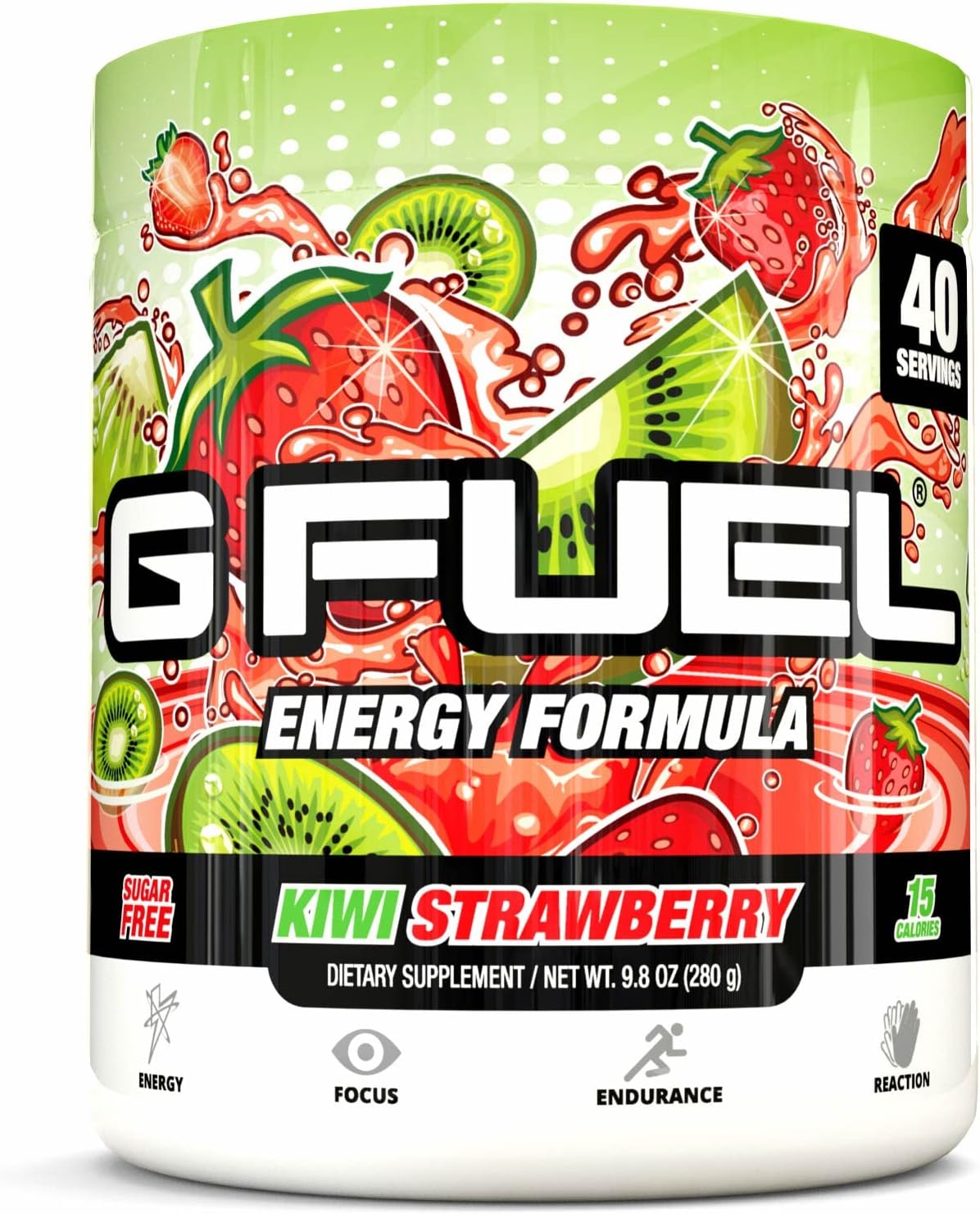 Amazon.com: Gamma Labs G Fuel Dietary Supplement, Kiwi Strawberry, 280 ...
