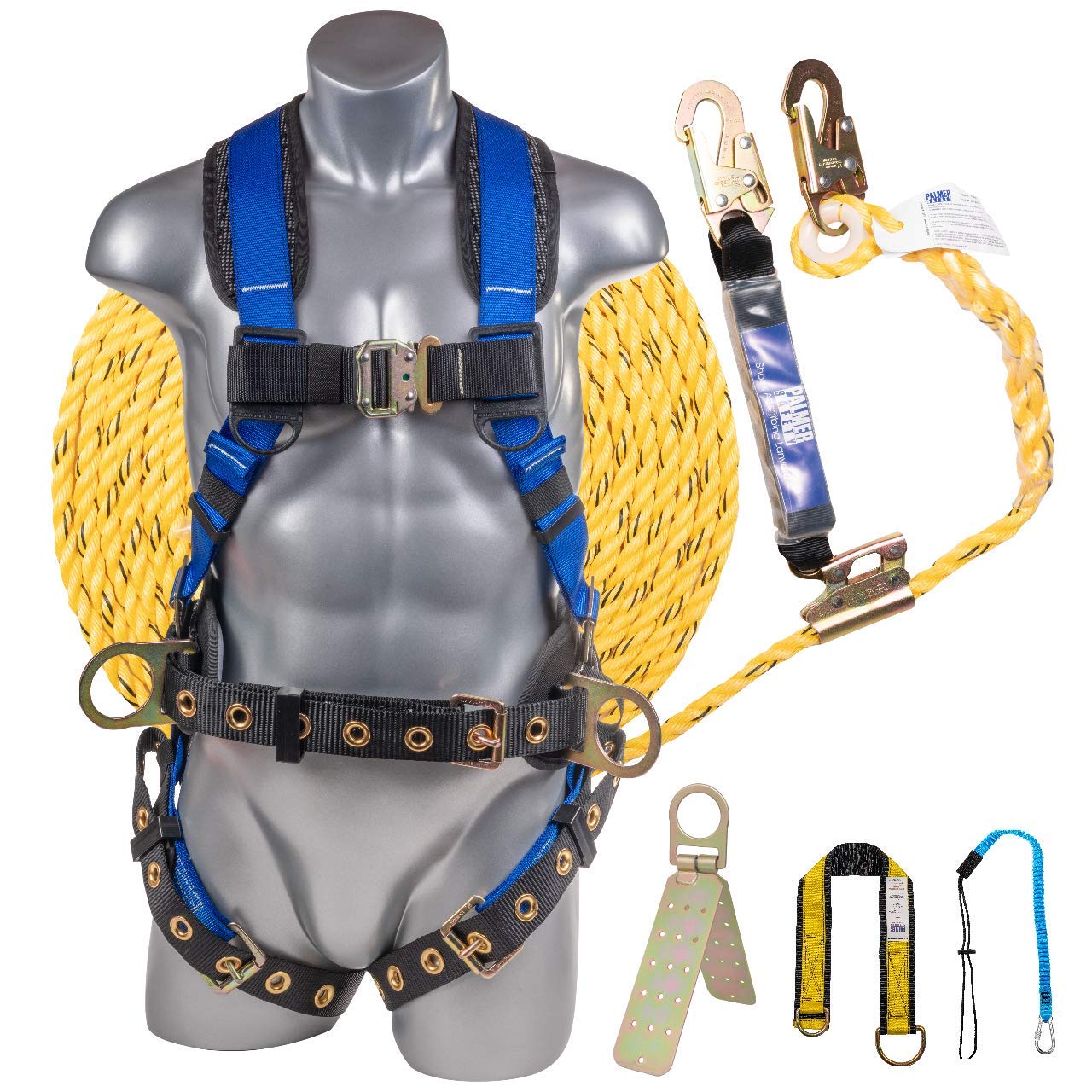 Buy Palmer Safety Premium Fall Protection Roofing Bucket Kit I Full ...