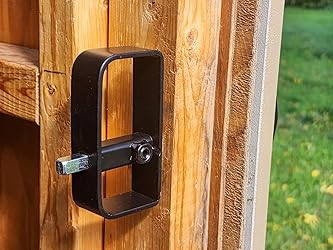 Amazon.com: JZVXX Shed Lock, 5-1/2" Steam with 2 Keys, Shed Door Latch ...