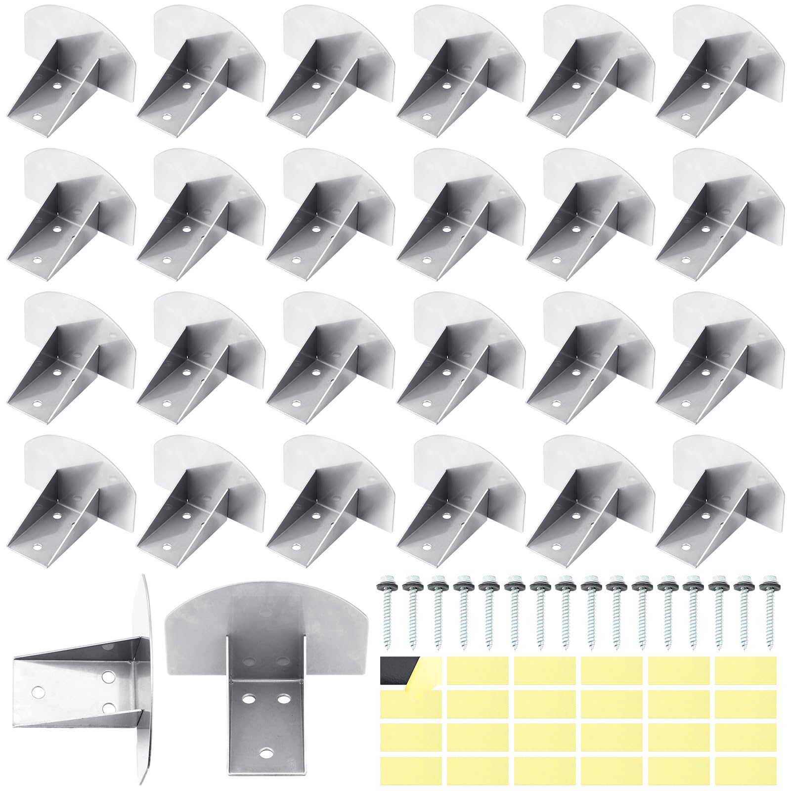 Amazon.com: Yaocom 25 Pcs Snow Guards, Roofs Snow Guards, Stainless ...