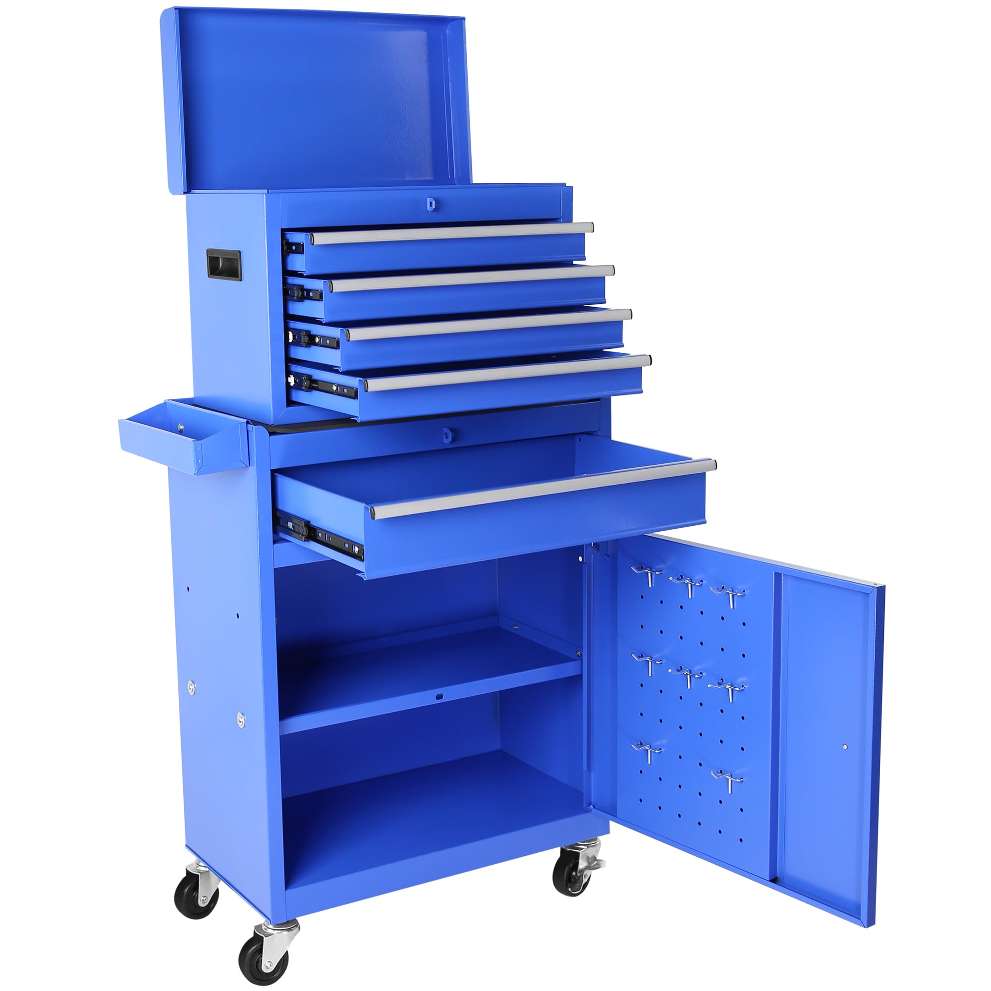 Snapklik.com : PULLAFUN Rolling Tool Chest, 5-Drawer Rolling Tool ...
