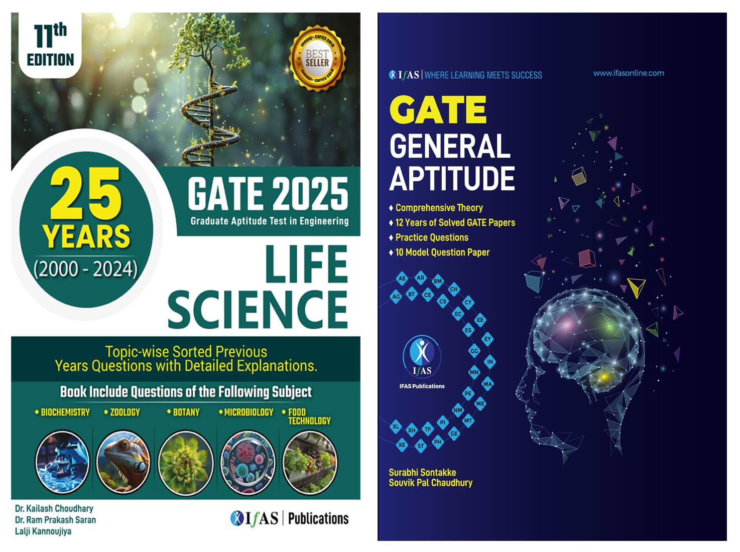 Buy GATE Life Science & General Aptitude Book Previous Year Question ...