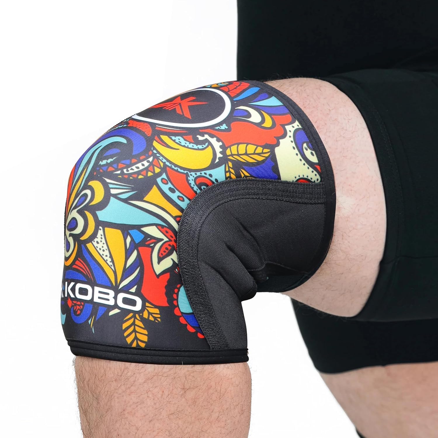 Kobo Neoprene 7 Mm Knee Cap Compression Support Knee Sleeves For ...