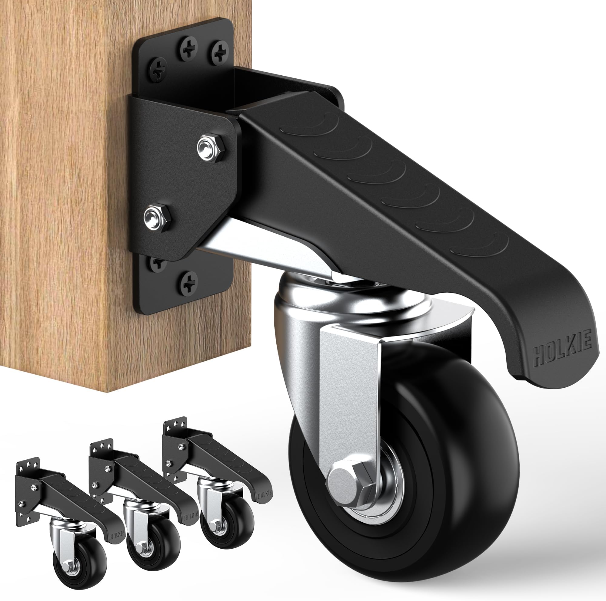 Amazon.com: WEN Retractable Workbench Casters, 3-Inch Diameter Wheels ...