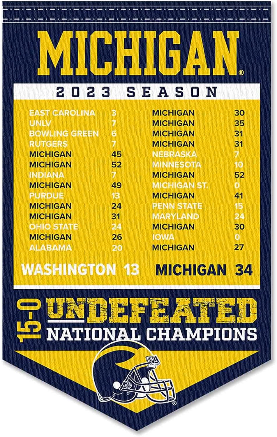 Amazon.com : College Flags & Banners Co. Michigan Team University ...