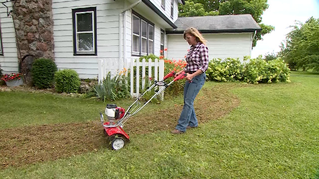 Watch Mantis XP Extra-Wide 4-Cycle Tiller/Cultivator 7566-12-02 on ...