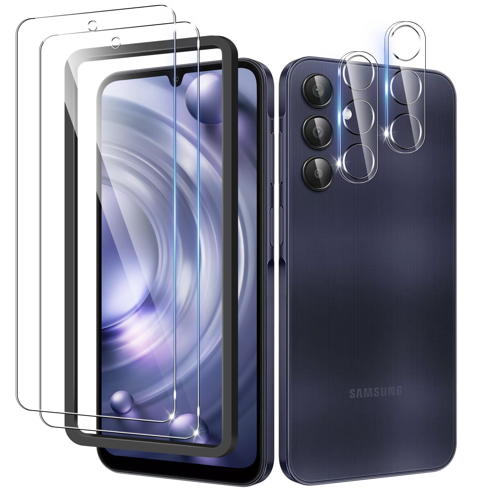 Amazon.com: RXNMH 2+2 Pack for Samsung Galaxy A35/A55 5G Screen ...