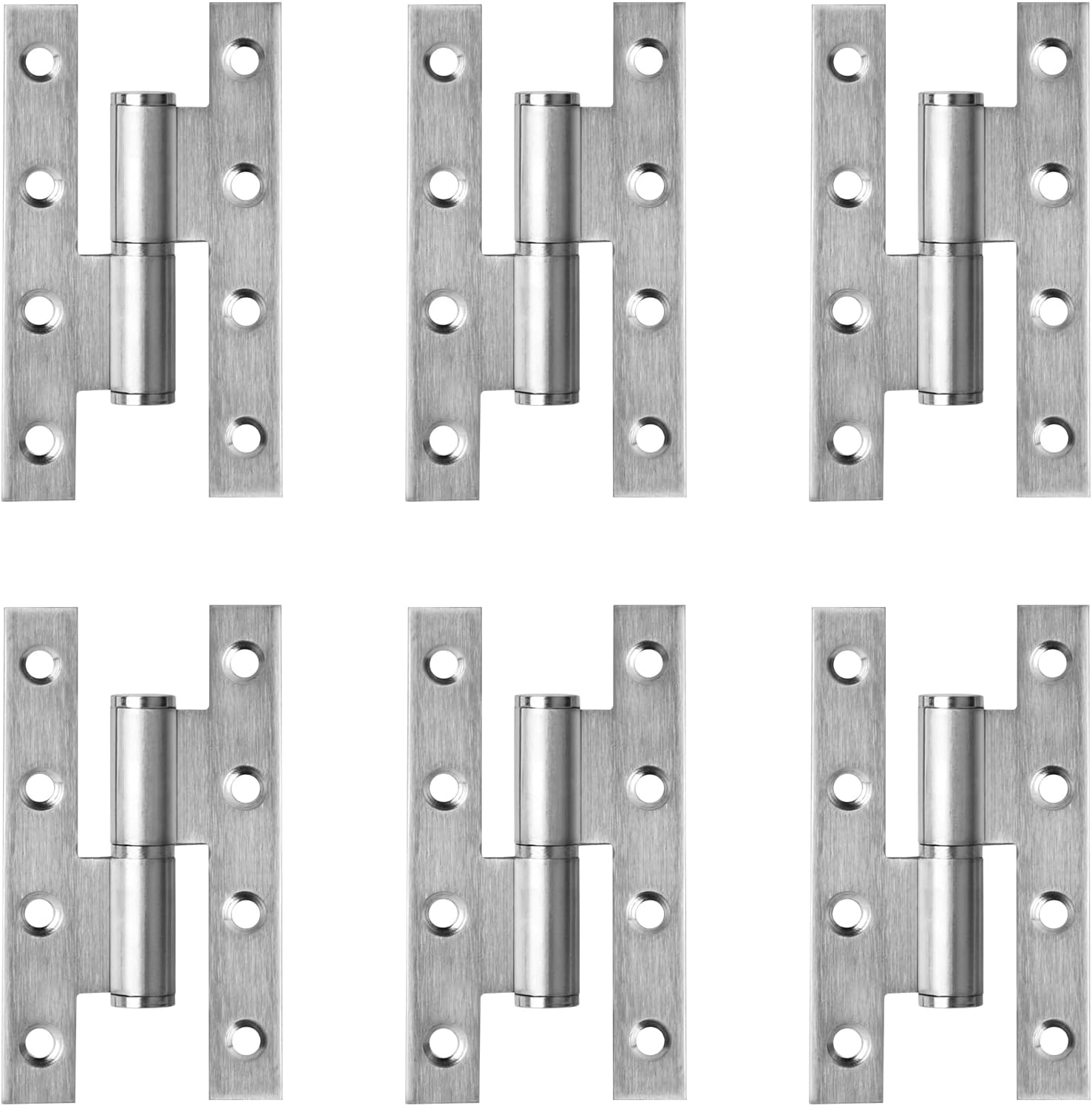 Amazon.com: 6 PCS 4-1/4 x 2-3/8 Inch Door Hinges, Stainless Steel H ...