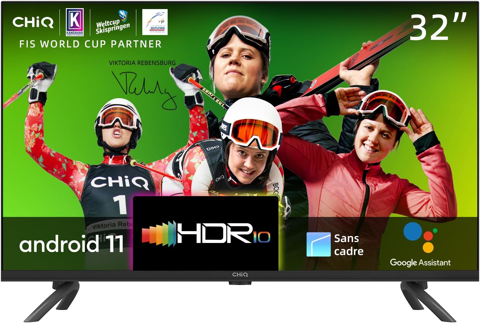 RCA RS32H2 Android Smart TV 32 Pouces (80 cm) avec Google Assistant ...