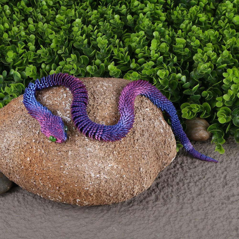 Snapklik.com : YILCER 3D Printed Animals - Snake Viper Fidget Toy ...